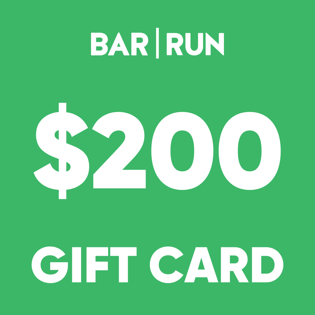 200 Gift Card BarRun 200 Gift Card BarRun