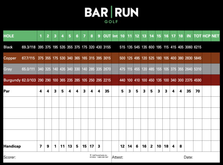 Roseburg Golf Course | Bar Run Golf and RV Resort